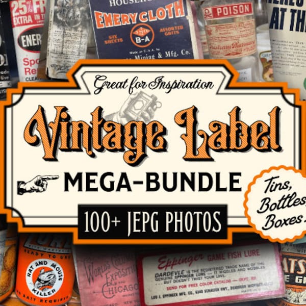 Old Can Labels - Etsy