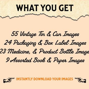 Vintage Label Inspiration Mega Bundle, Perfect for Victorian Label ...