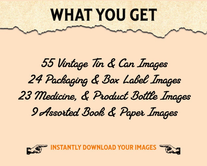 Vintage Label JPEG Bundle: Victorian Packaging Designs (digital ...