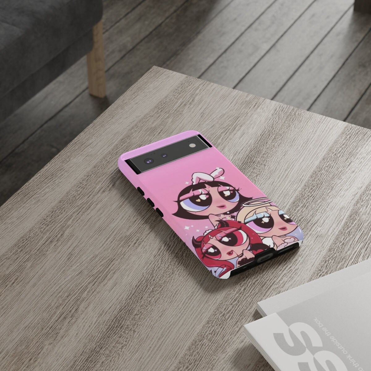 Halloween Powerpuff Girls Cute Pink Phone Cases - Etsy