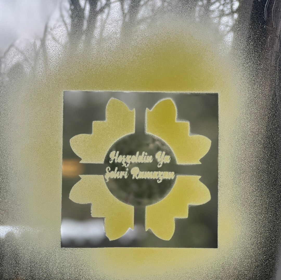 Ramadan Stencils Eid Window Decorations Islamic Holiday Decals for ...