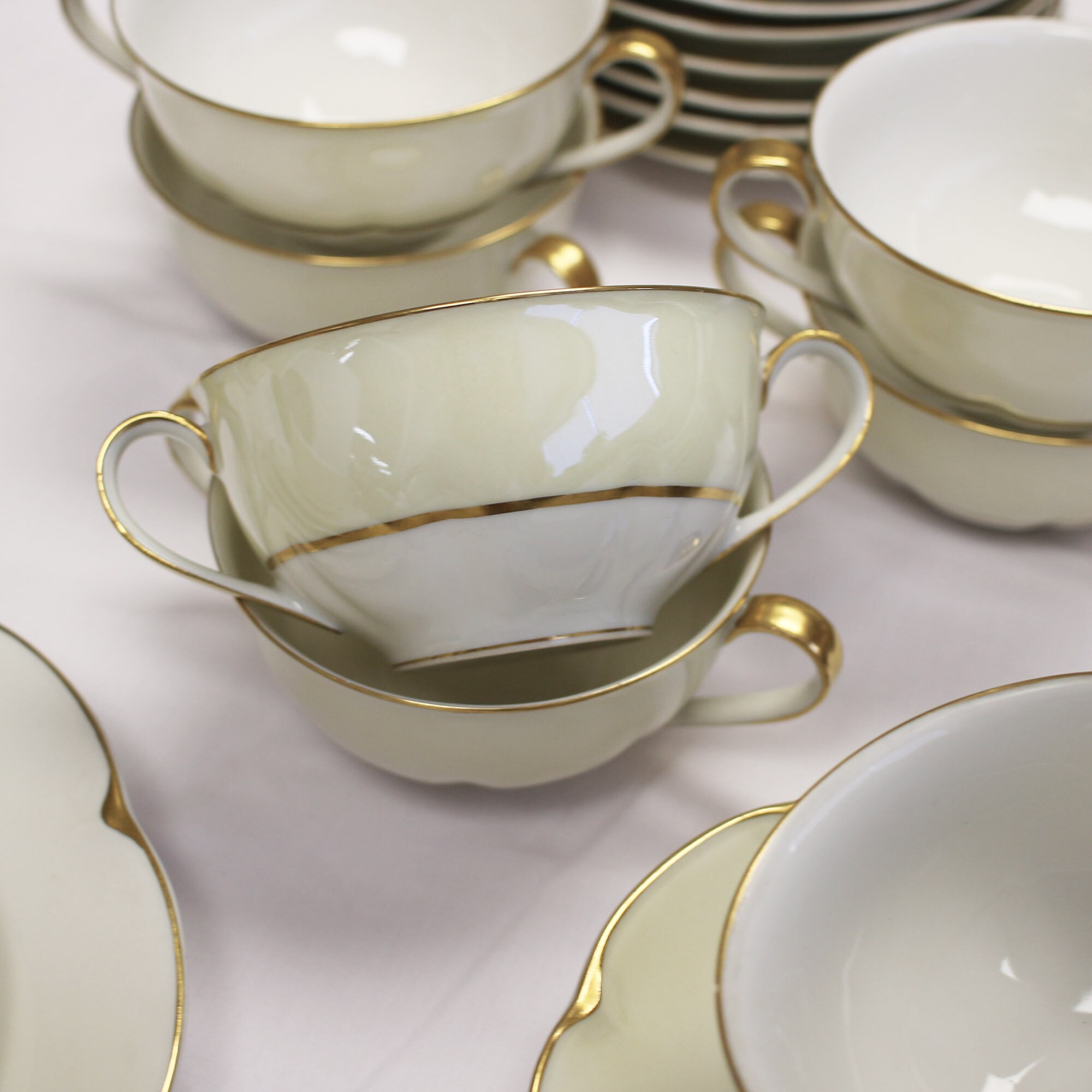 62-piece Set of Vintage Theodore Haviland Ivory China - Etsy