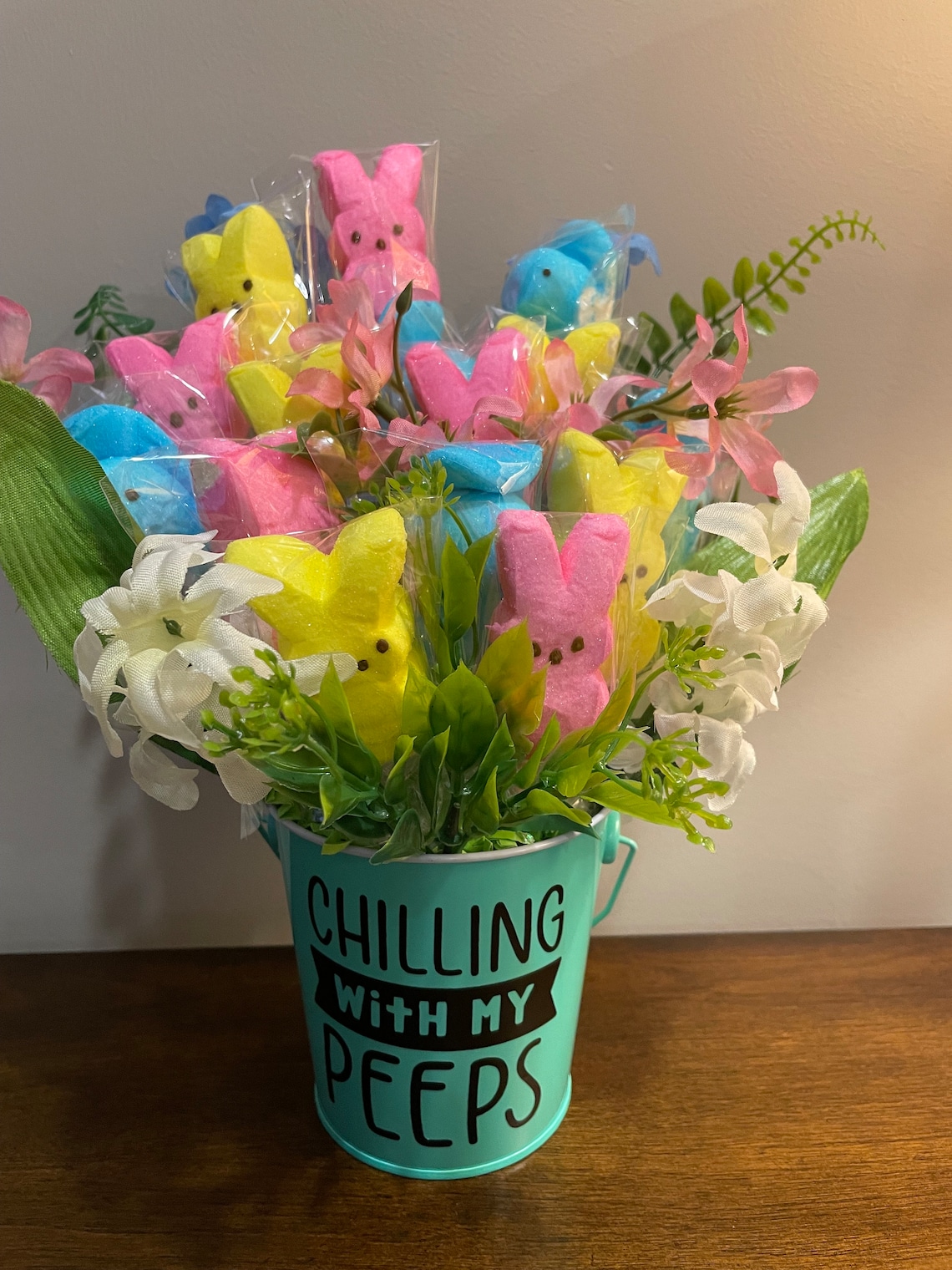 Peeps Gift Basket Peep Lover Basket Peeps Candy Basket Easter Peeps ...