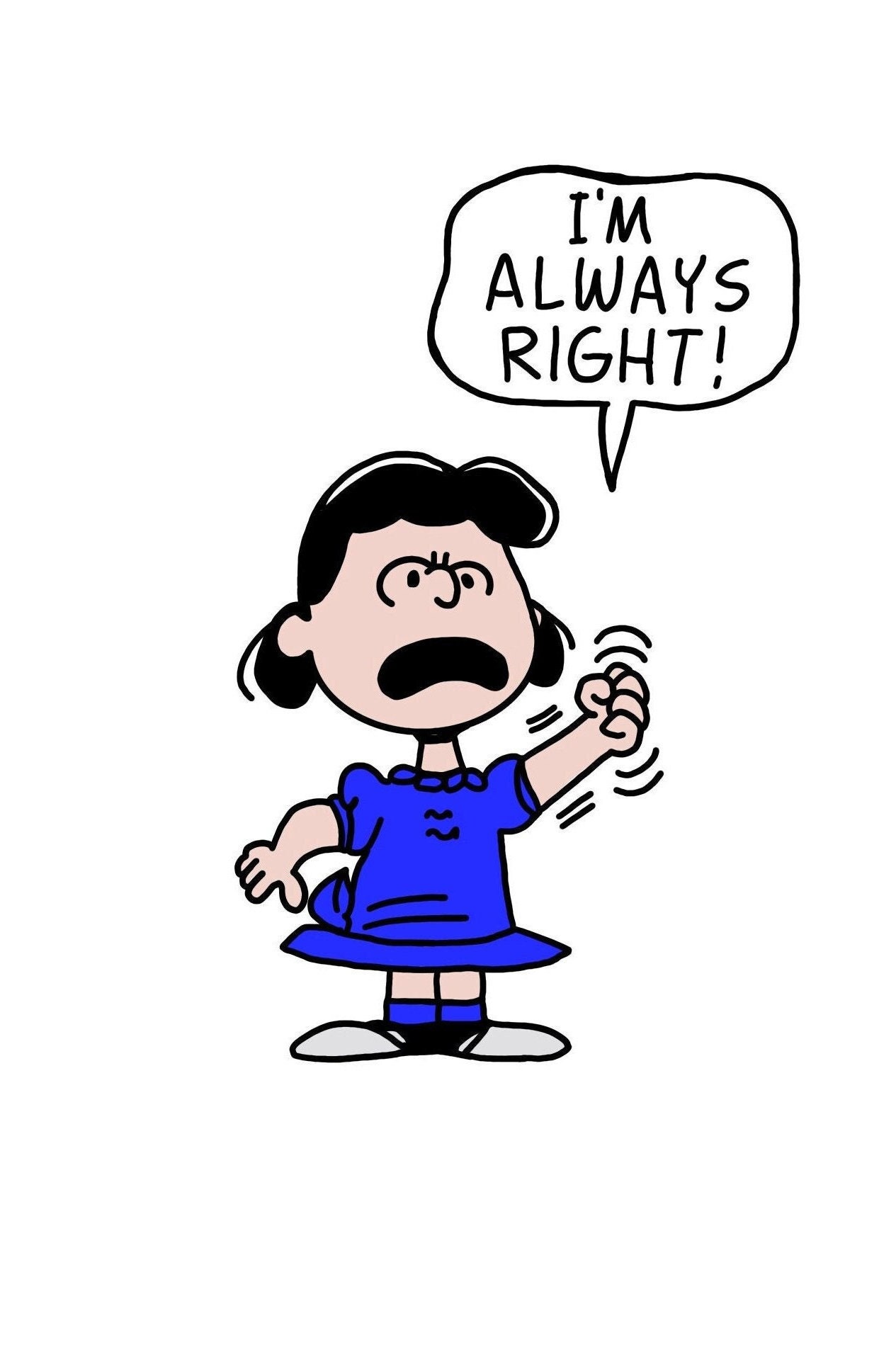 Charlie Brown Lucy Angry