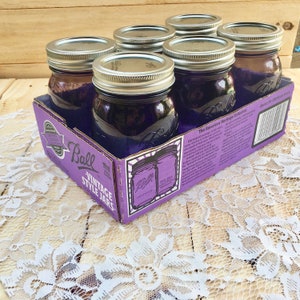 Purple Ball Heritage Mason Jar - Pint Size 100th Anniversary Vintage ...