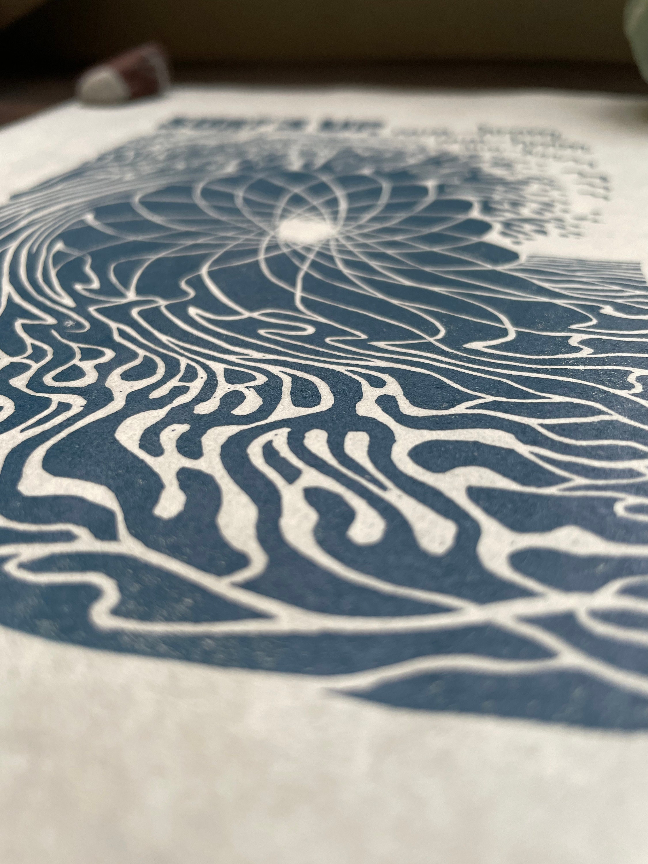 Surf's up - Beach Boys Inspired Linocut Print - Etsy