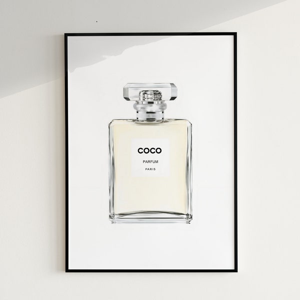 Chanel Perfume Art - Etsy
