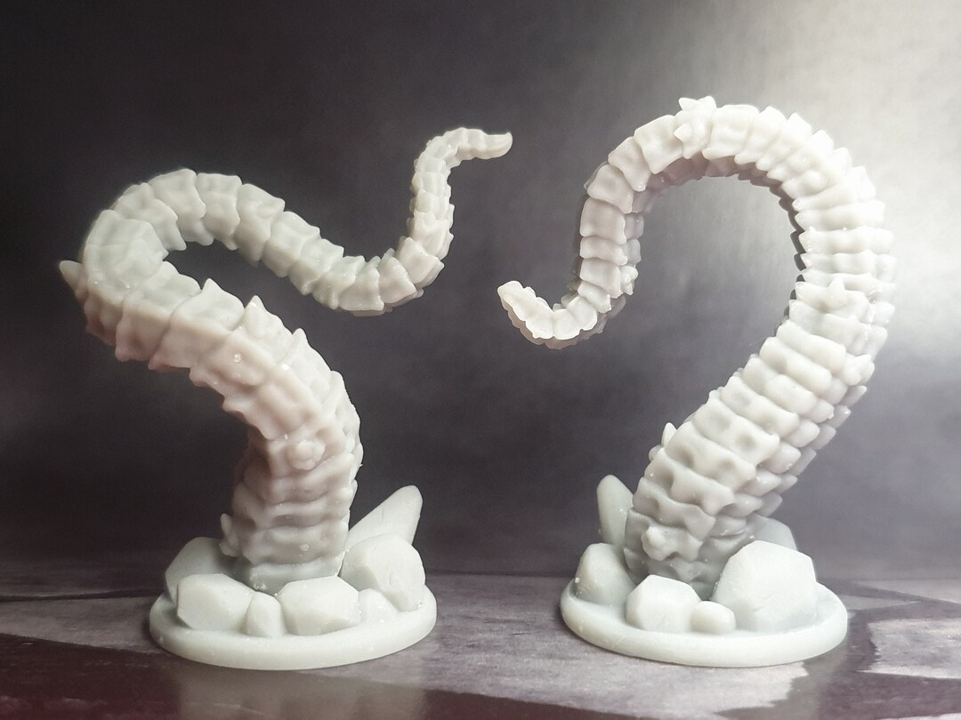 Scaly Tentacles - 32mm Scale Miniature for Lovecraft/horror Themed ...