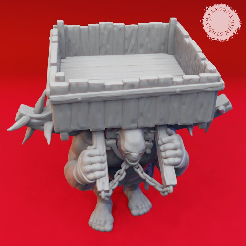 Ogre Howdah 32mm/54mm Scale Miniature for Table Top Rpgs and - Etsy UK