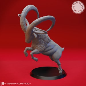 Giant Goat 32mm/54mm Scale Miniature for Table Top Rpgs D&D, Dnd ...