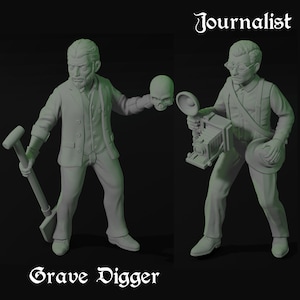 Investigators (innsmouth Investigators Collection) - 32mm Scale ...