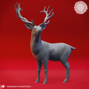 Deer/stag - 32mm/54mm Scale Miniature for Table Top Rpgs ( D&D, Dnd ...