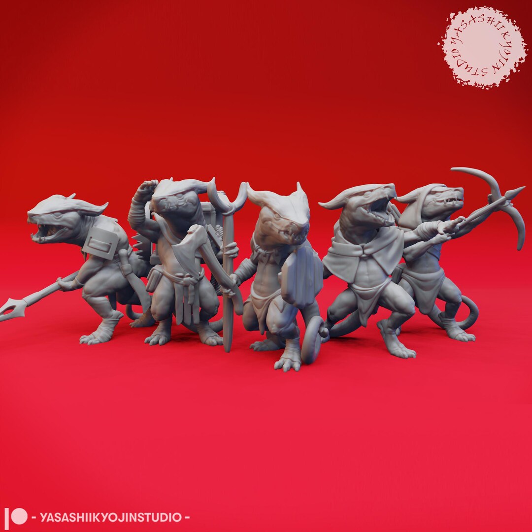 Kobold - 32mm/54mm Scale Miniature for Table Top Rpgs ( D&D, Dnd ...