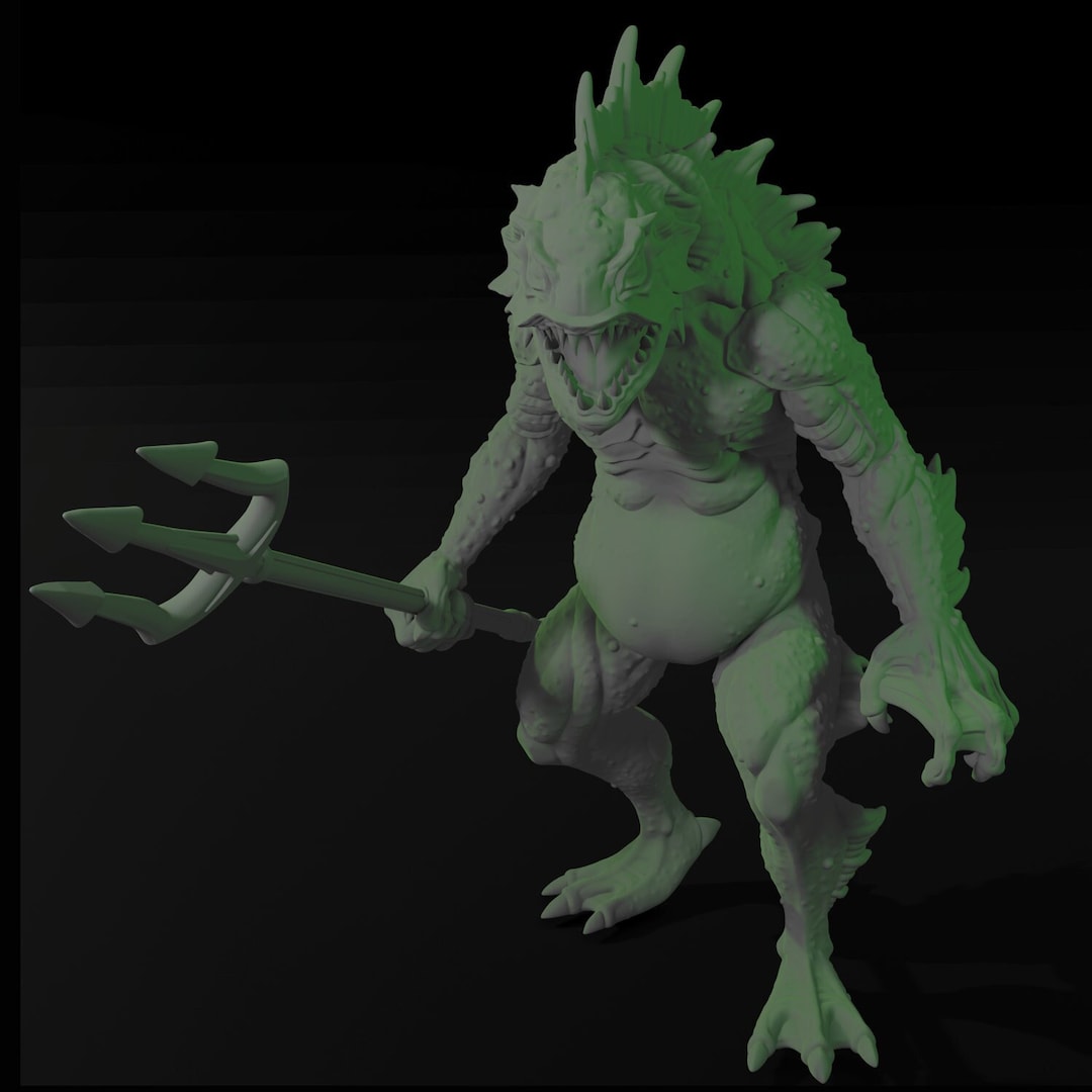 Deep Ones (innsmouth Investigators Collection) - 32mm Scale Miniatures ...
