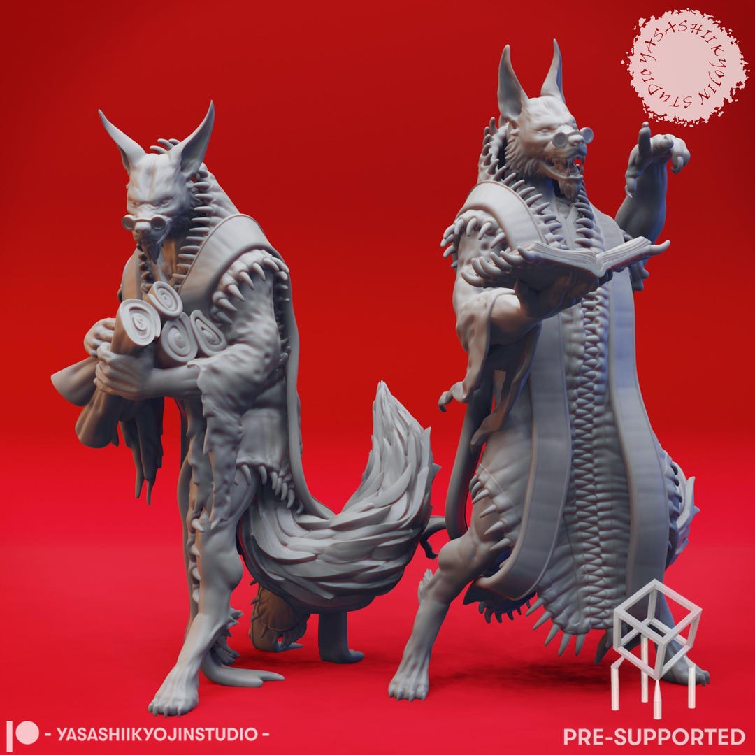 Arcanaloth - 32mm/54mm Scale Miniature for Table Top Rpgs and Wargaming ...