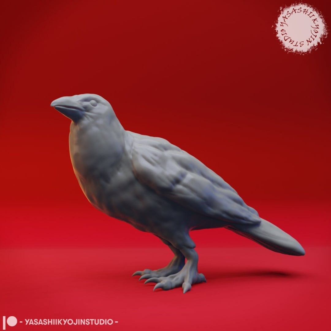 Crow - 32mm/54mm Scale Miniature for Table Top Rpgs ( D&D, Dnd ...