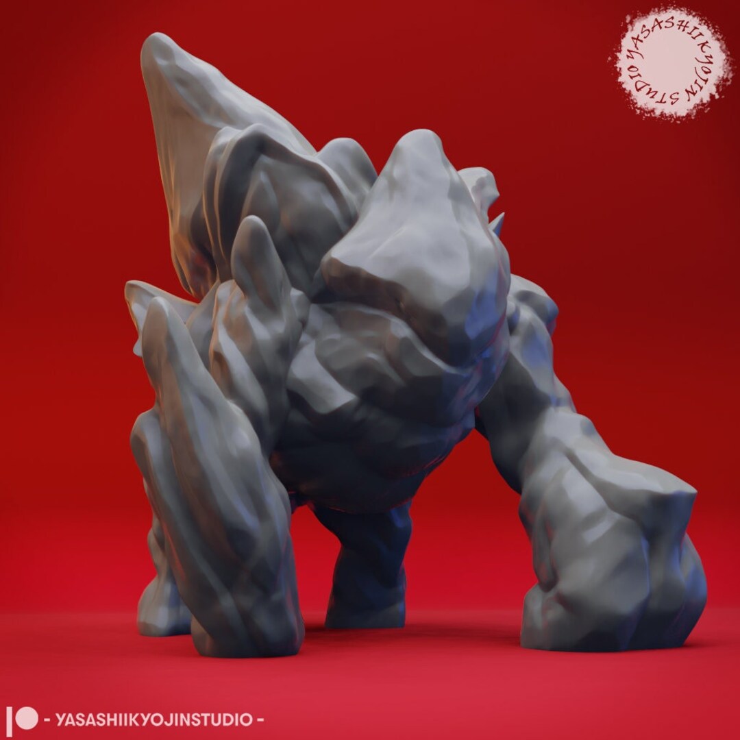 Ice Golem - 32mm/54mm Scale Miniature for Table Top Rpgs ( D&D, Dnd ...