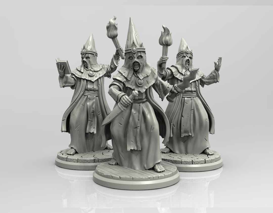 Cultists (beyond the Veil Collection) - 32mm Scale Miniatures for ...