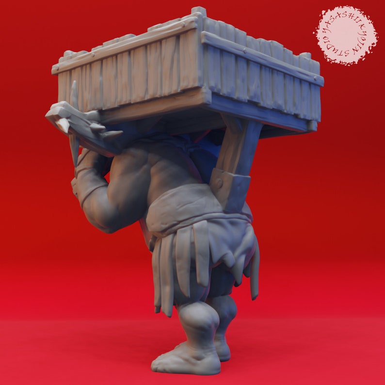 Ogre Howdah 32mm/54mm Scale Miniature for Table Top Rpgs and - Etsy UK