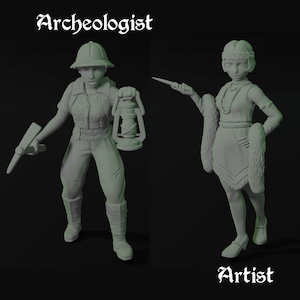 Investigators (innsmouth Investigators Collection) - 32mm Scale ...