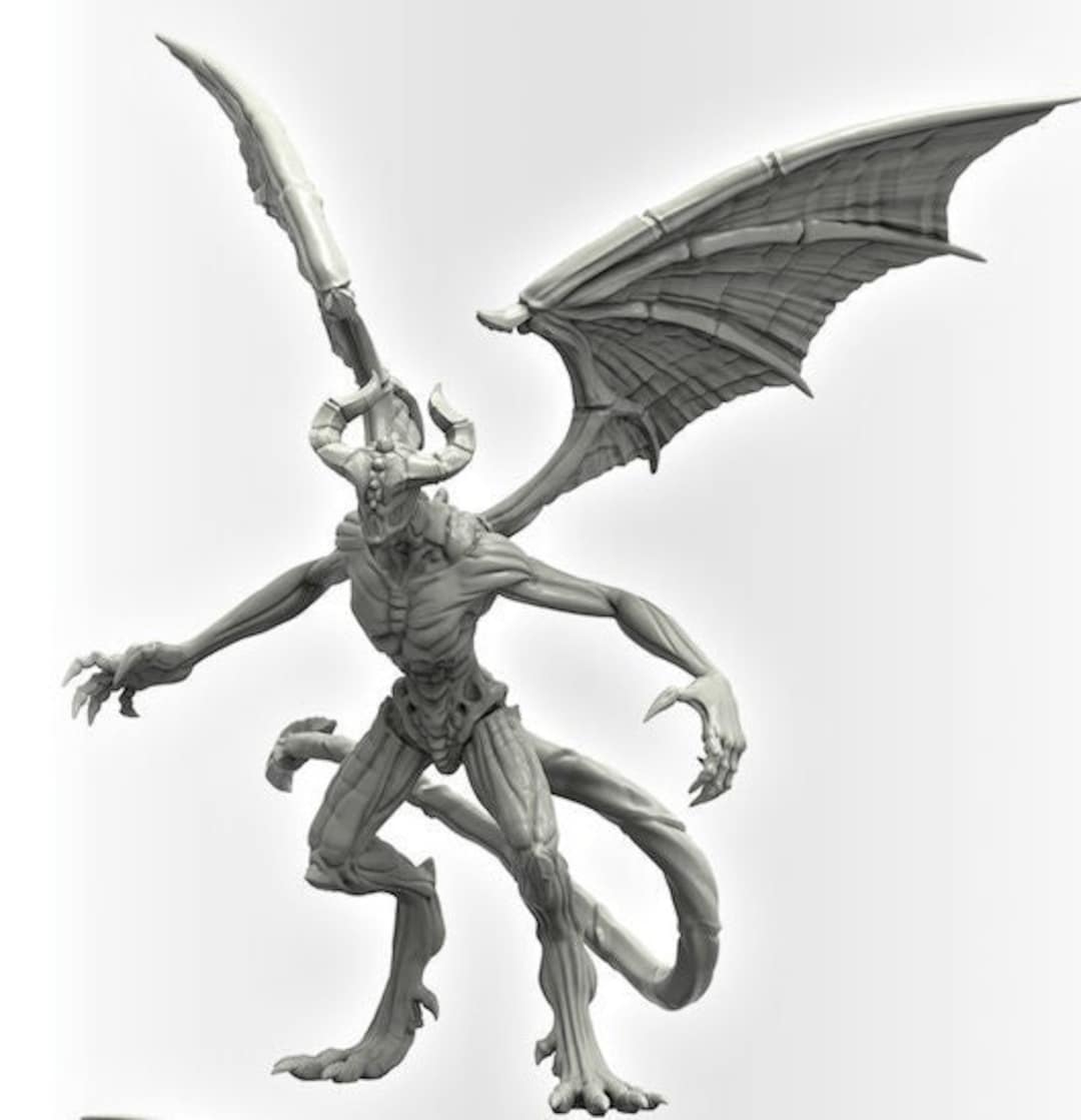 Nightgaunts - 32mm Miniature for Lovecraftian/horror Themed RPG (call ...