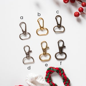 Christmas Gift Christmas Keychain Macrame Wristlet Keychain - Etsy