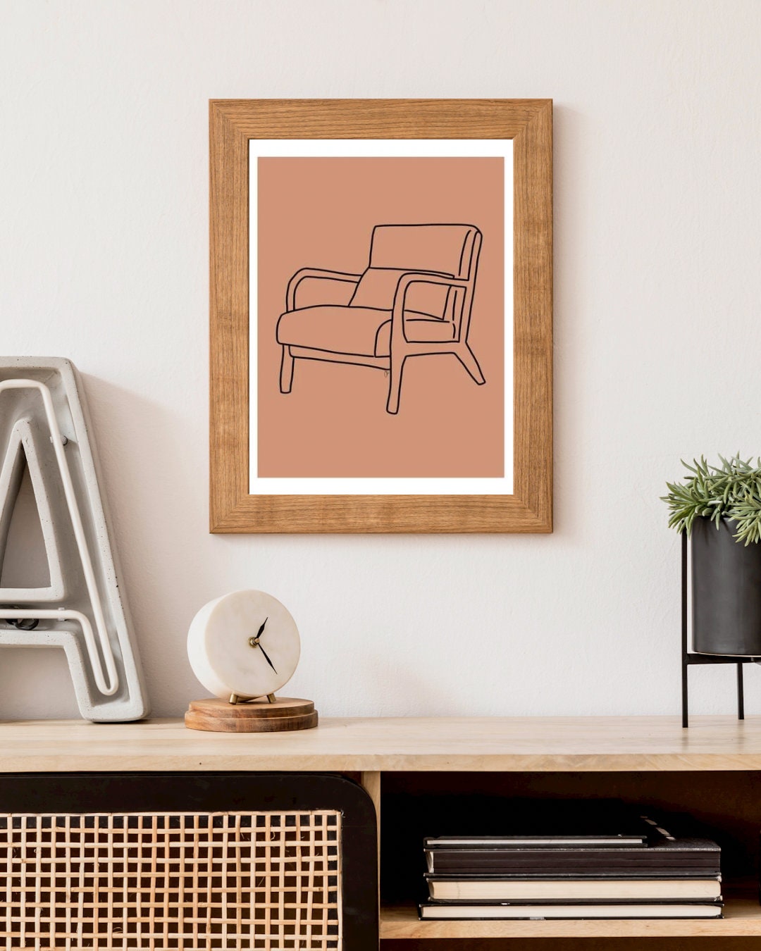Mini Gallery Wall Art Set. Printable Minimalist Art - Etsy