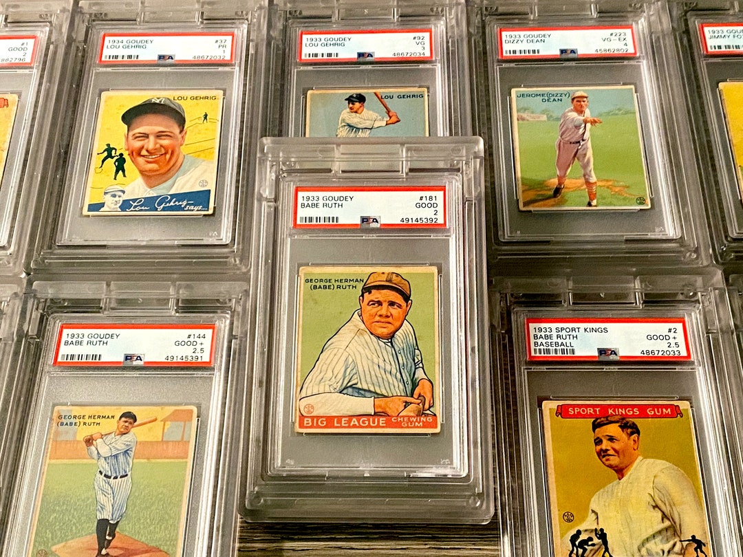 Alpha Holders for PSA Graded Cards - Stackable Polycarbonate Display ...