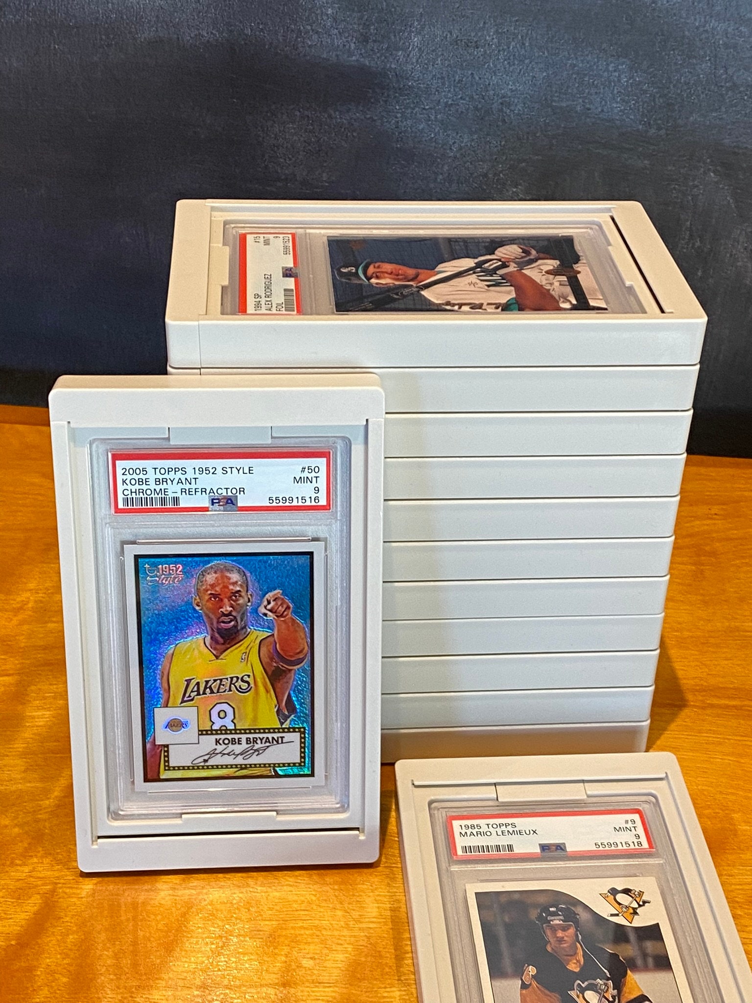 Alpha Holders for PSA Graded Cards - Stackable Polycarbonate Display ...
