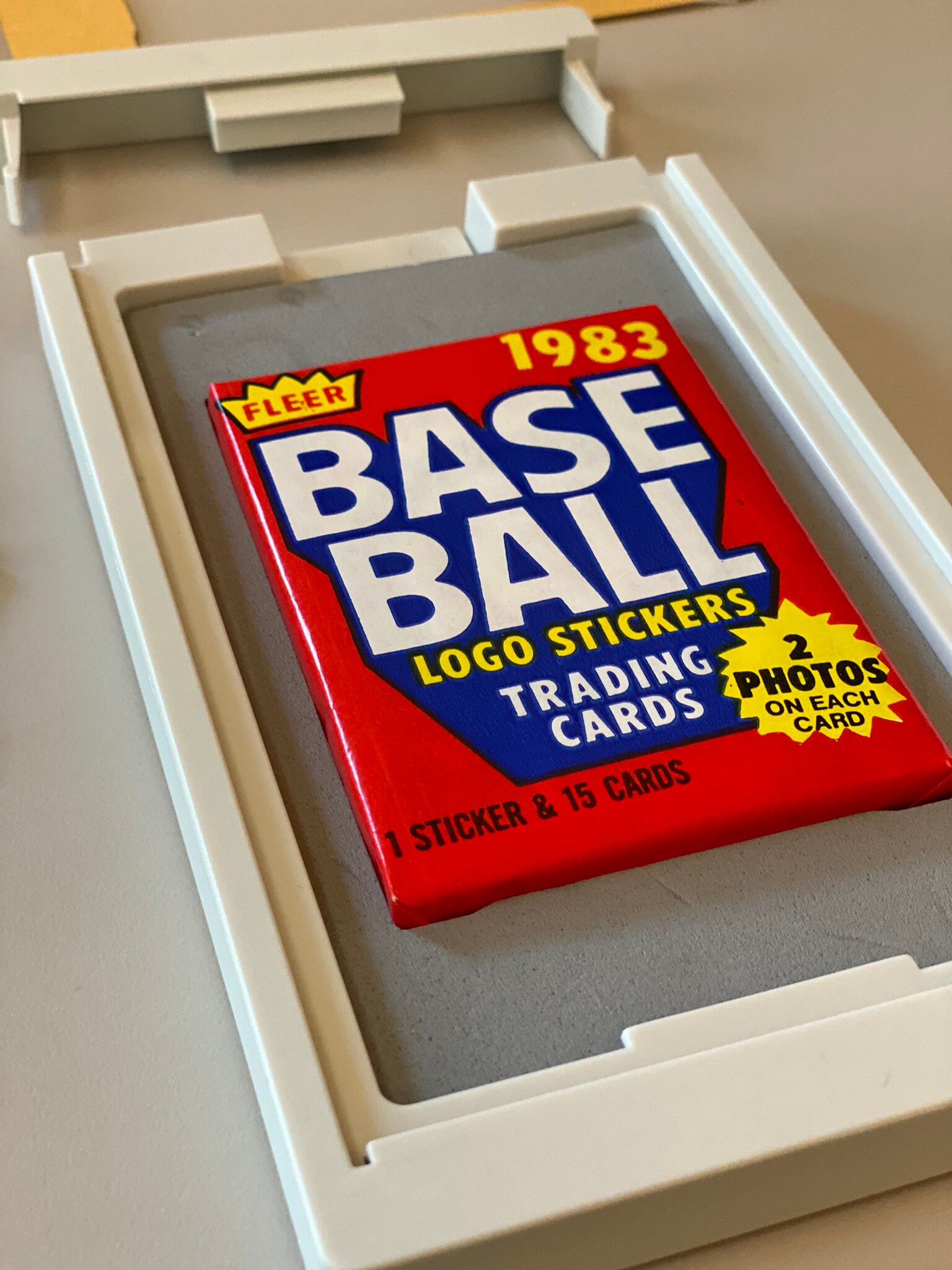 Alpha Holders for Vintage Wax Packs - Stackable Polycarbonate Display ...