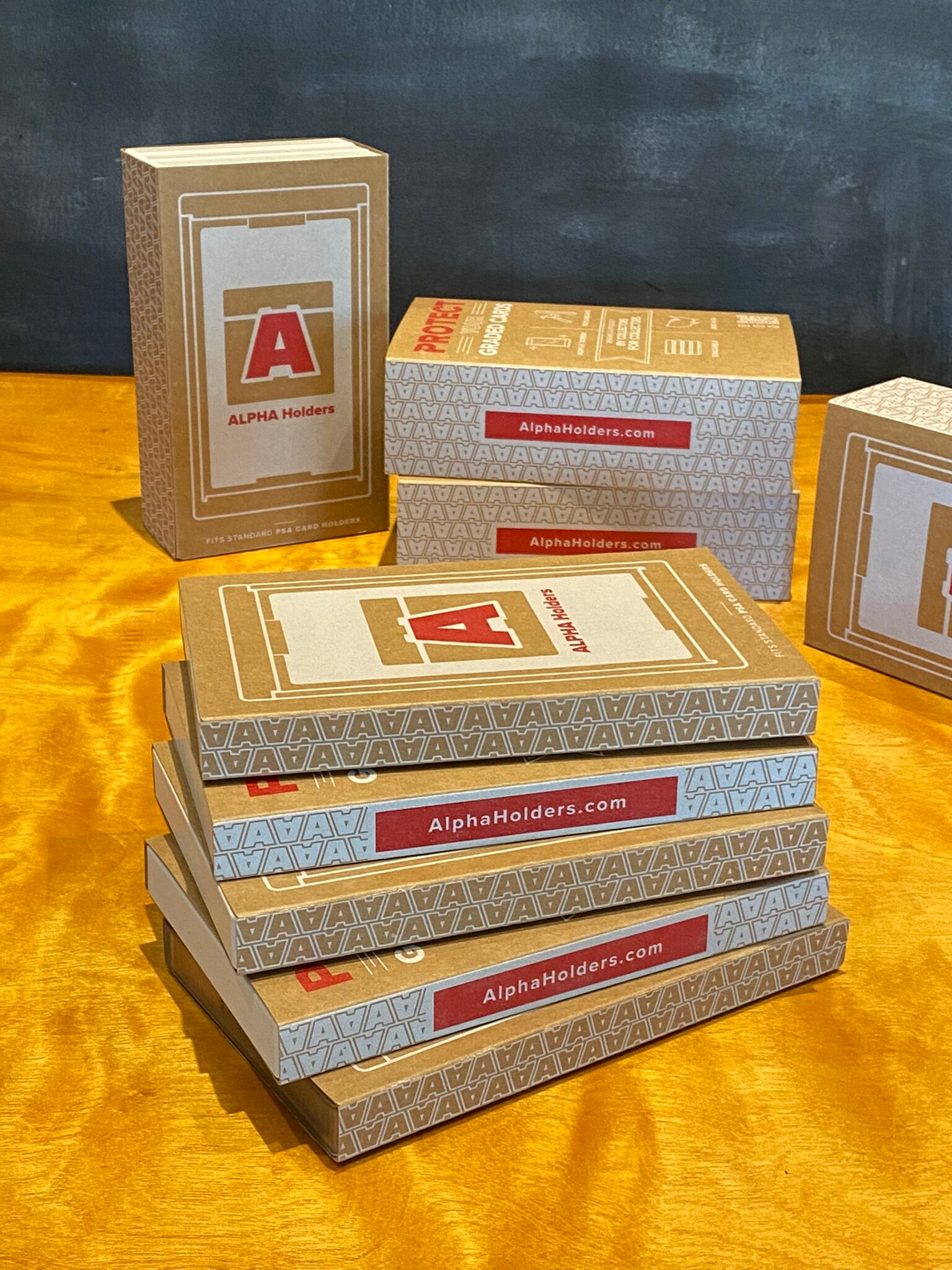 Alpha Holders for PSA Graded Cards - Stackable Polycarbonate Display ...