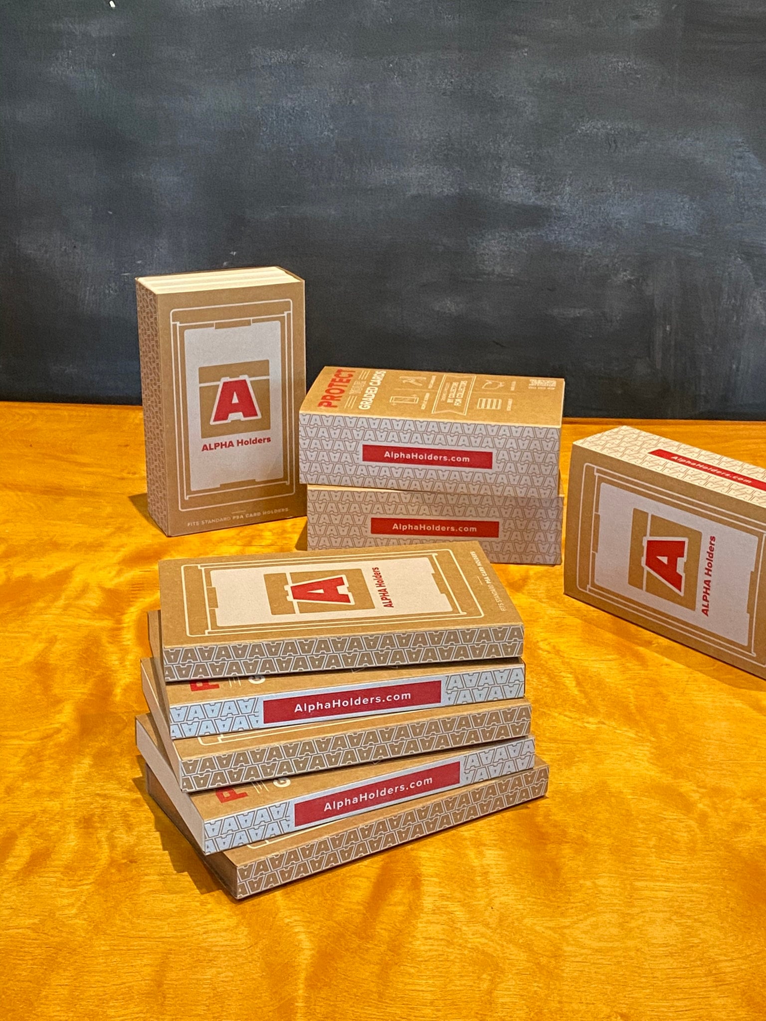 Alpha Holders for Vintage Wax Packs - Stackable Polycarbonate Display ...