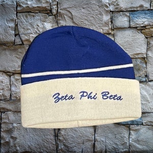 Zeta Phi Beta Hat & Scarf Set - Etsy