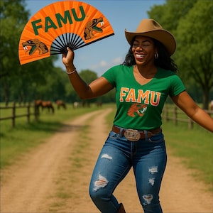 Florida A&M Premium Clack Fan - Etsy