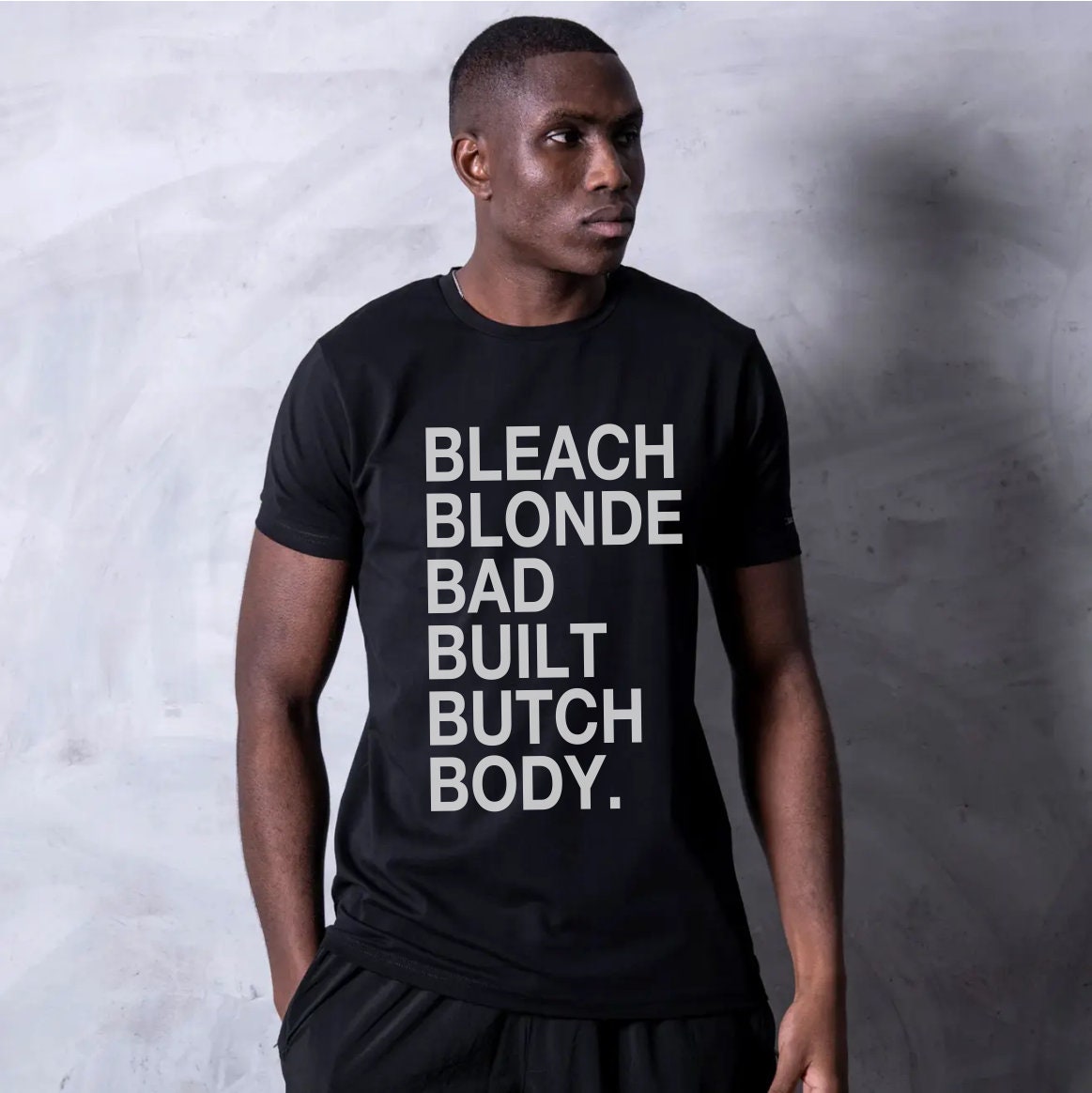 Bleach Blonde Bad Built Butch Body - Etsy