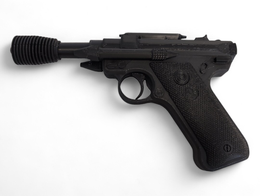 DT-12 Blaster Pistol Star Wars 3D Printed Prop Replica - Etsy