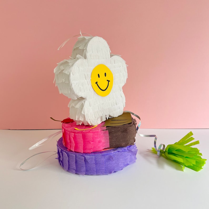 Daisy Mini Piñata / Party Decoration / Hippie Party / Party Favors ...