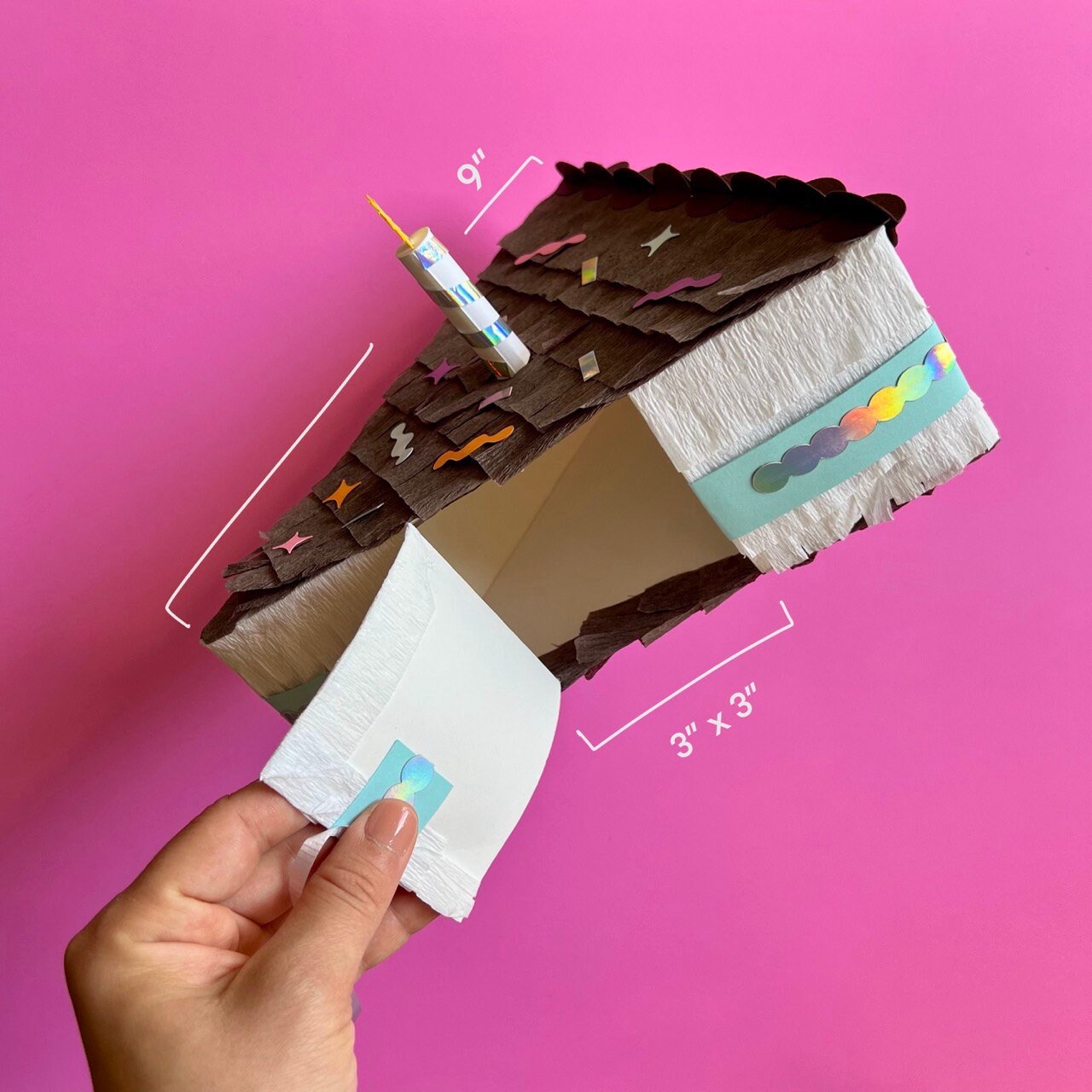 Birthday Cake Mini Piñata / Best Friend Gift / Birthday Gift for Her ...