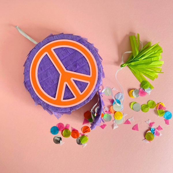 Groovy Mini Pinata - Etsy