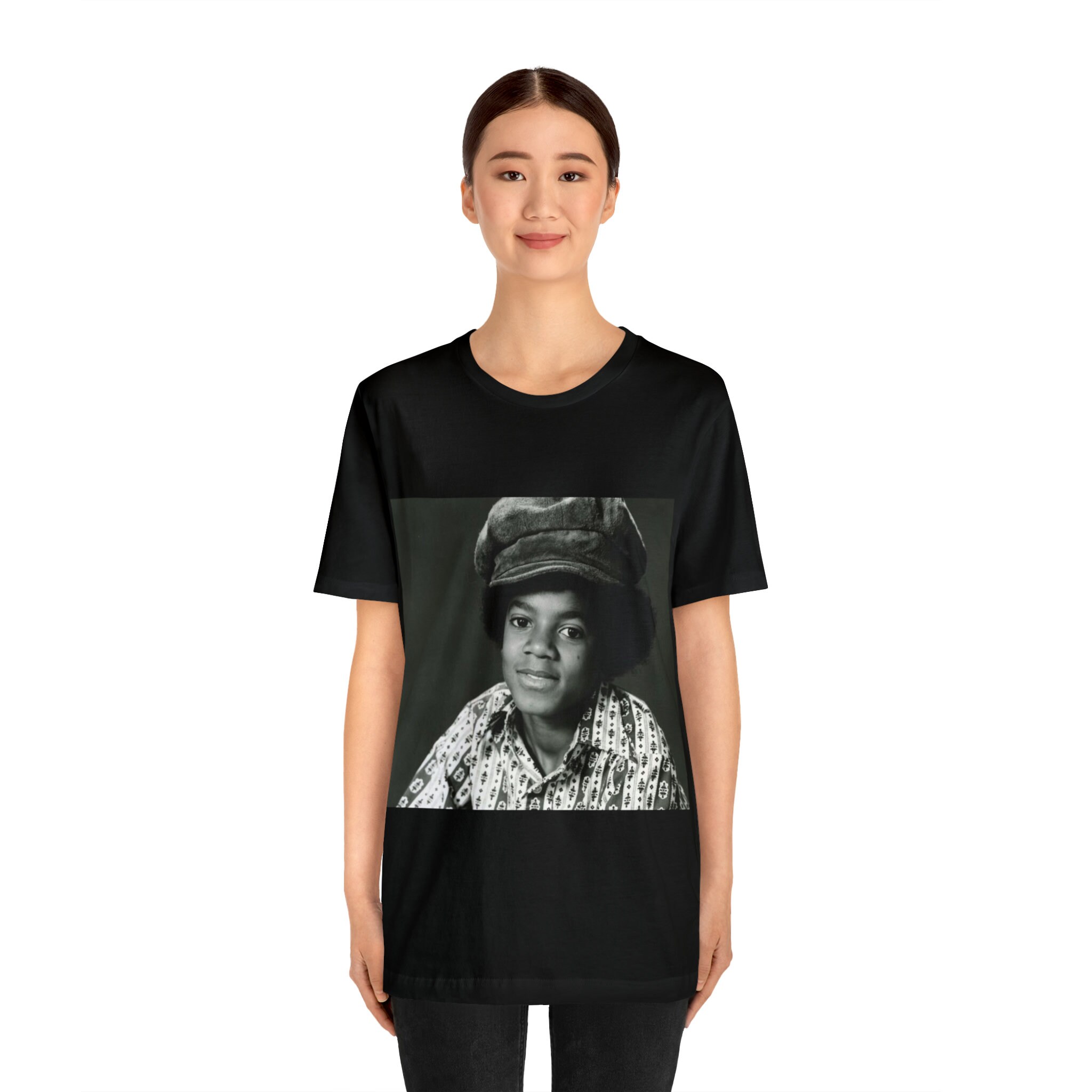 MICHAEL JACKSON, Retro Music SHIRT, Women's Fitted Tshirt, Unisex Short ...