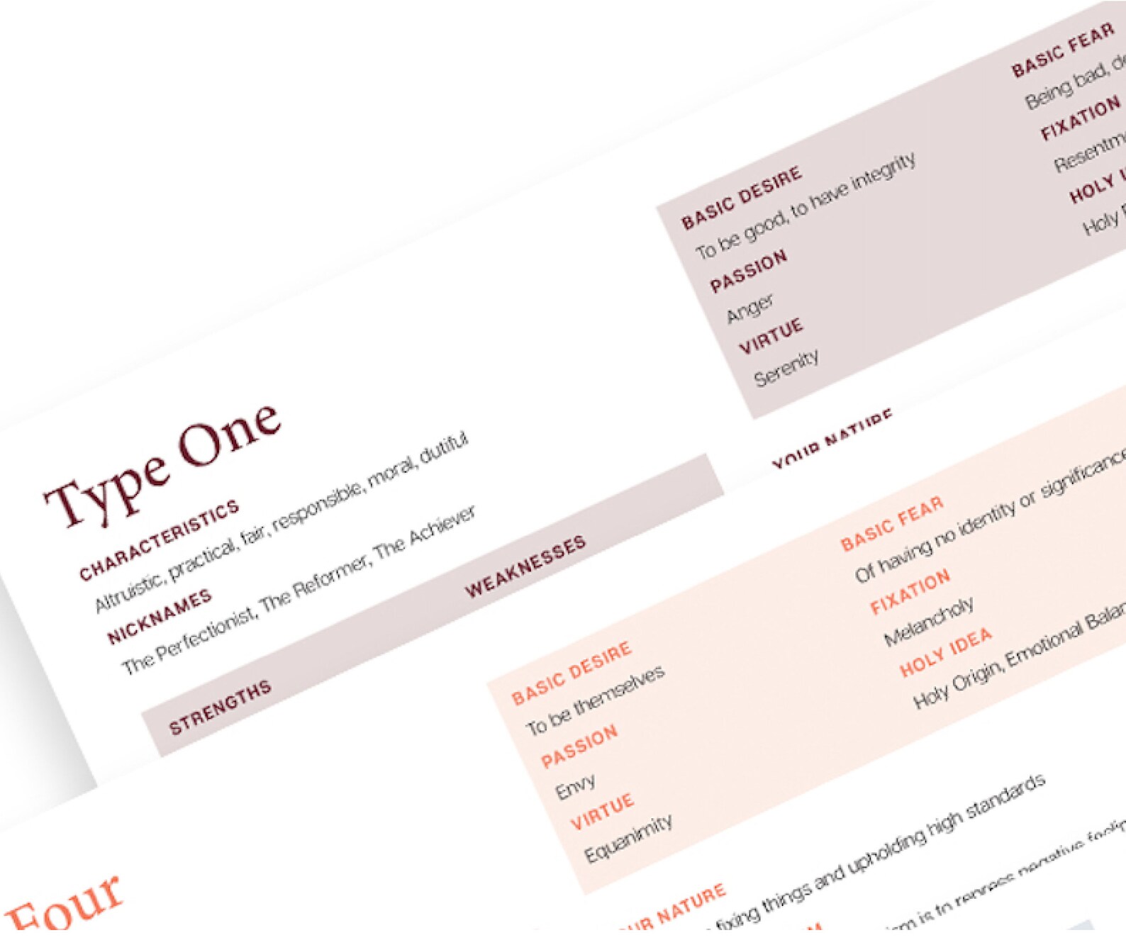 Enneagram Cheat Sheet Bundle - Etsy