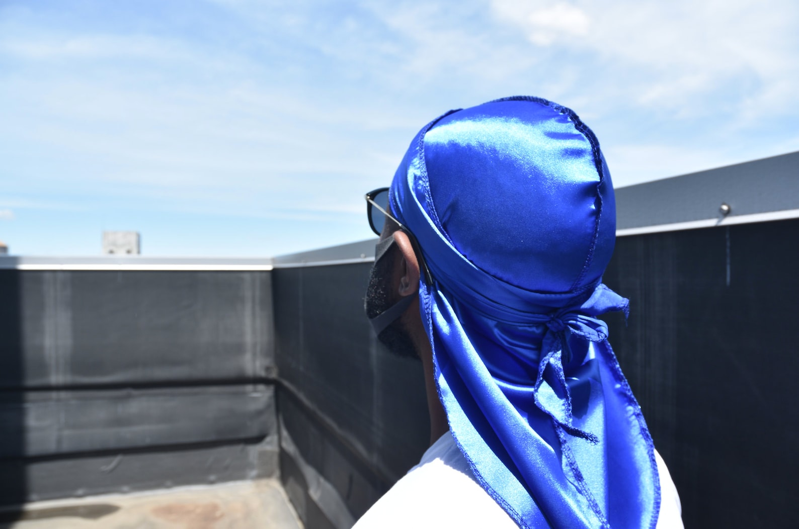 Satin Silk Durag Premium Bundle Set Pack 360 Wave Cap Unisex Long Tail ...