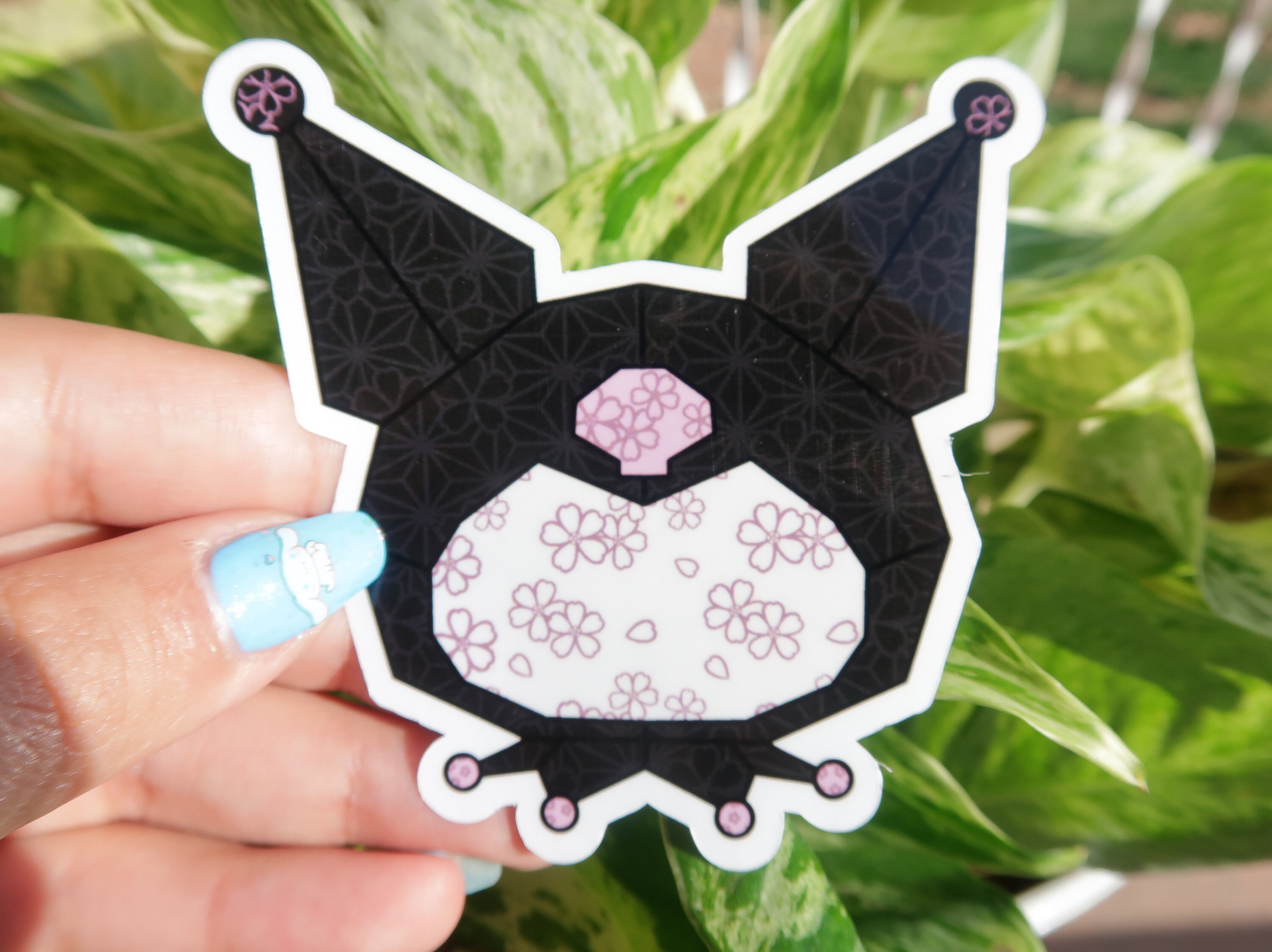 Origami Kuromi Sticker - Etsy