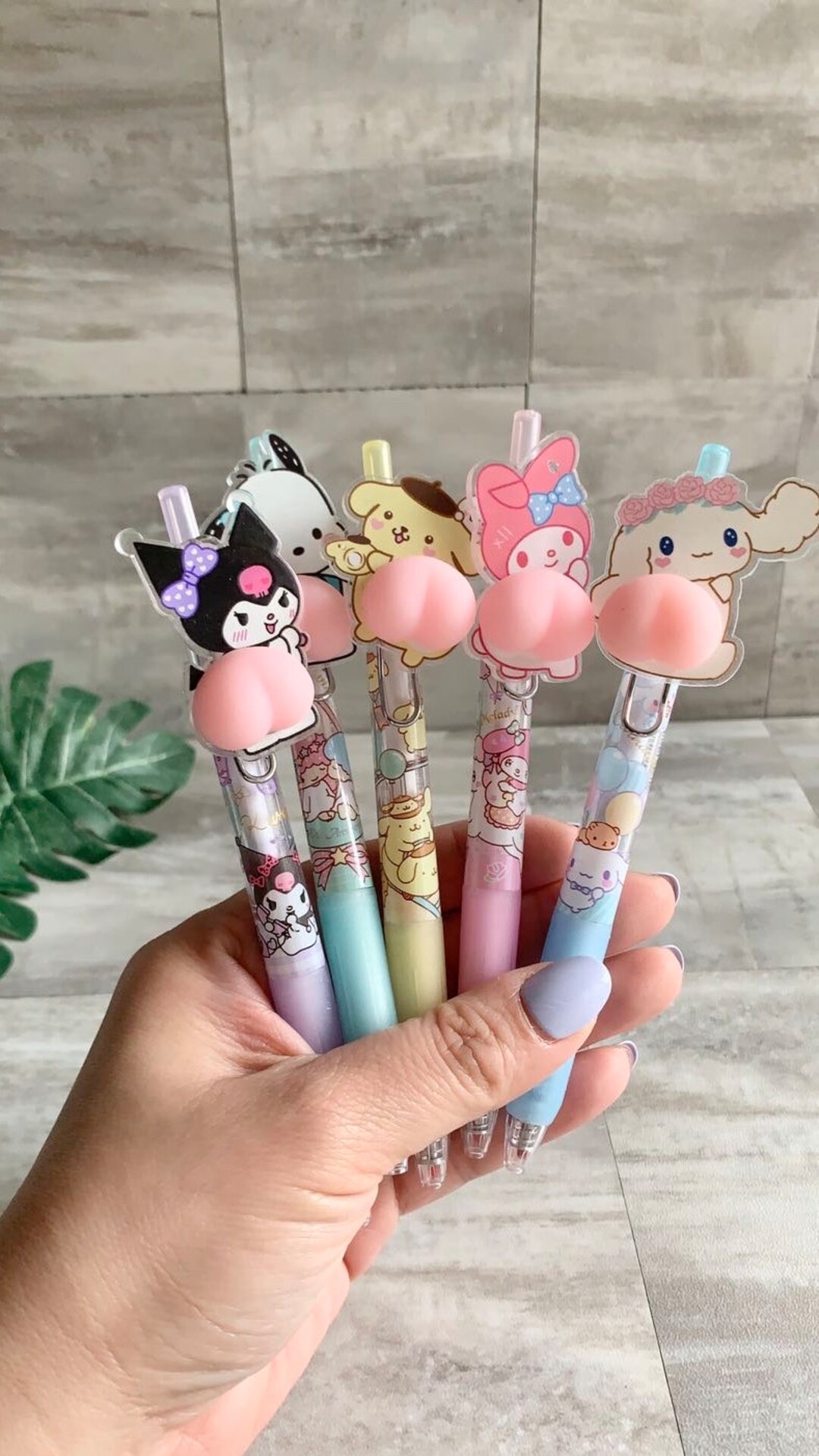 Sanrio Pen Sanrio Squishy Penstationery Sticker Hello Kitty Pen ...