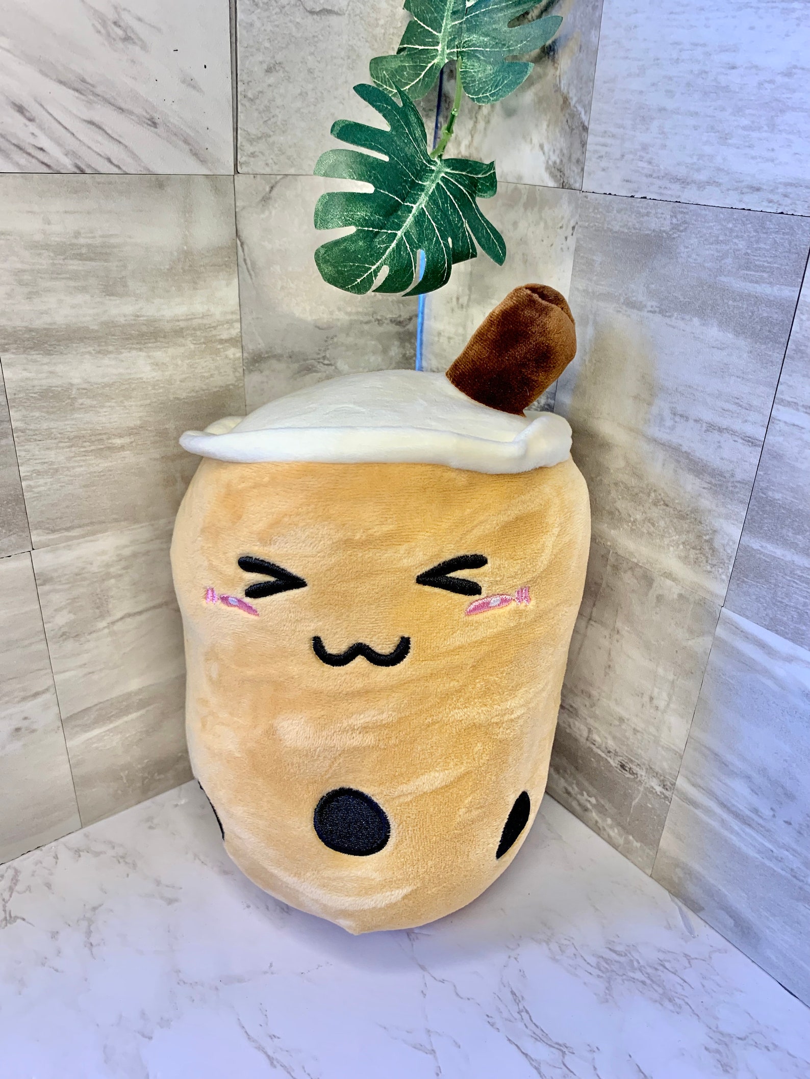 Boba Tea Kawaii Plushies Boba Squishies Kawaii Stuff Toy - Etsy