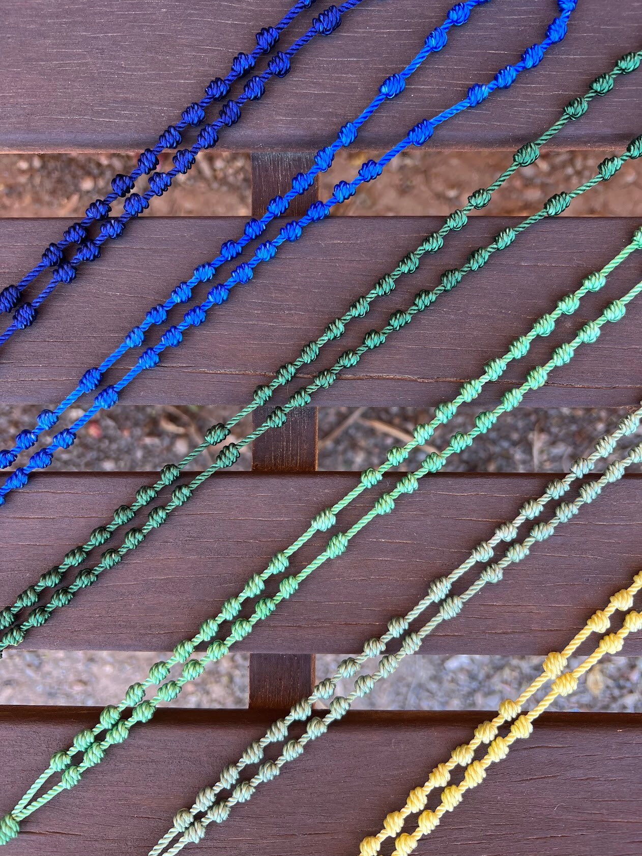 Knotted Cord Rosaries 24 SOLID - Etsy