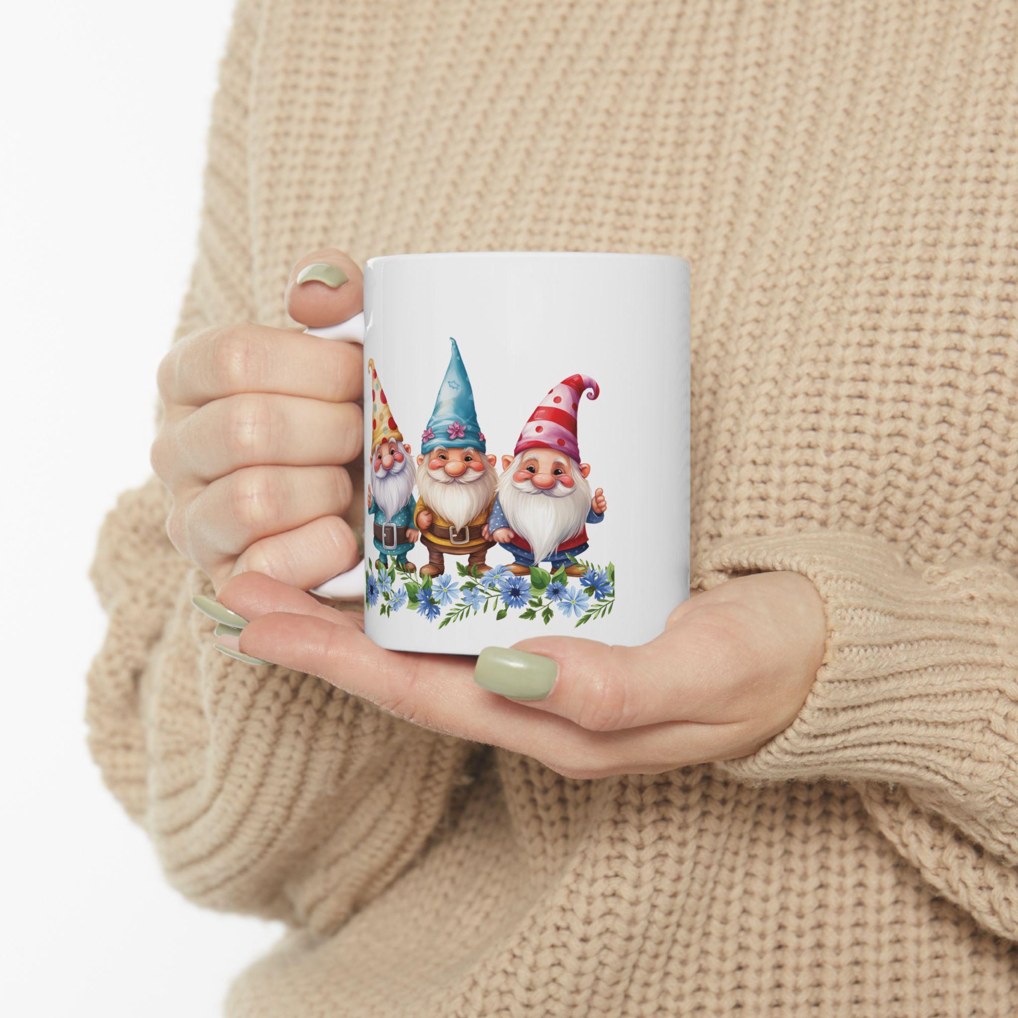 Happy Gnomes Mug, Gnomes Mug, Happy Feel Good Mug, Choose Happy Gnome ...