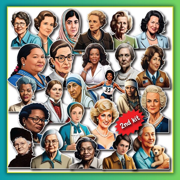 Cute Black Girls Stickers Black History Monthafrican American Stickers ...