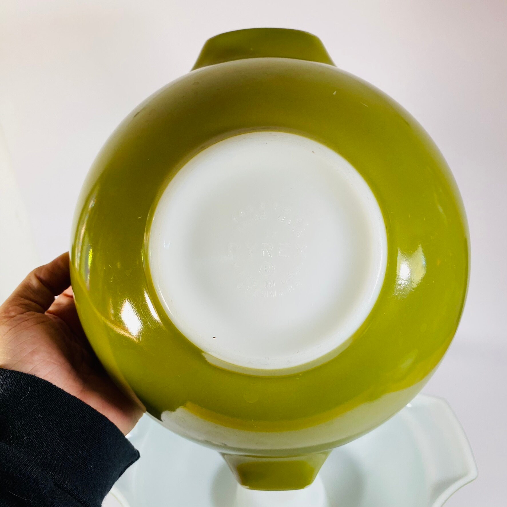 Pyrex Ea Sold Separately Pyrex Green Verde 444 4 Qt & Pyrex Green ...