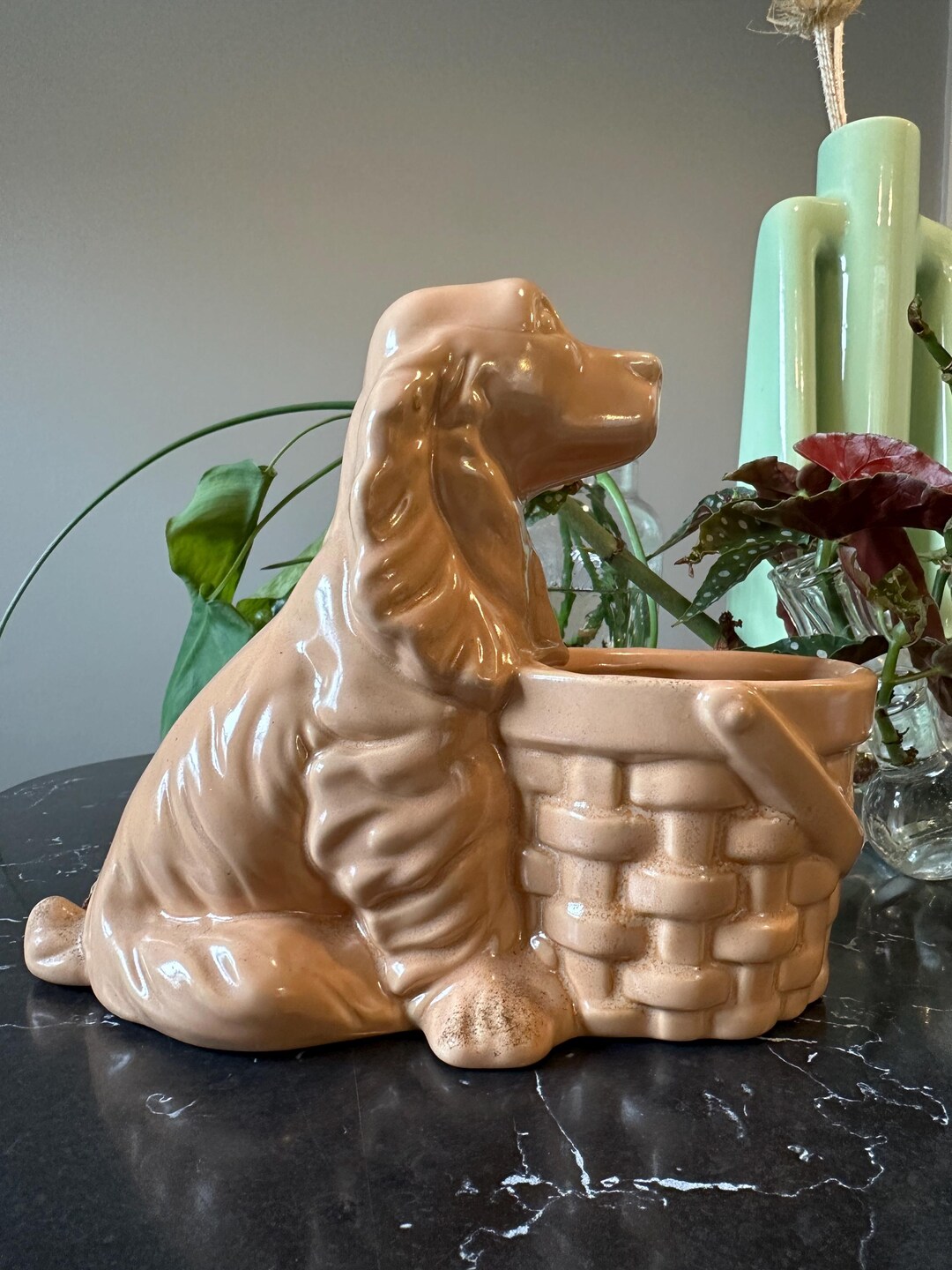 000122 - Royal Haeger Dog Planter - Etsy